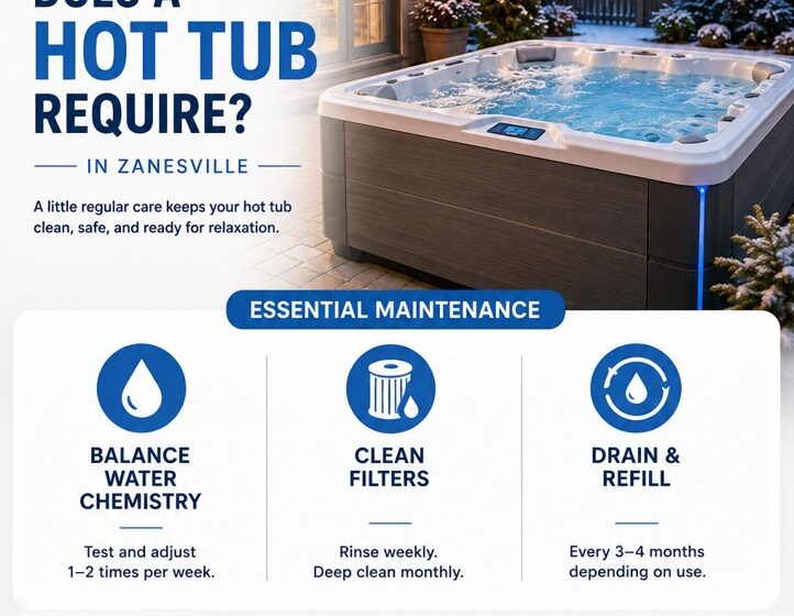 Zanesville hot tub maintenance | Central Ohio